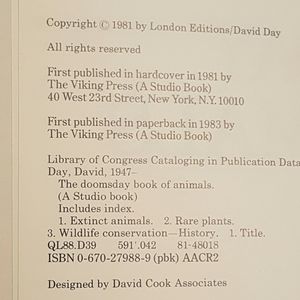 Accents | The Doomsday Book Of Animals Illustrated David Ray | Poshmark